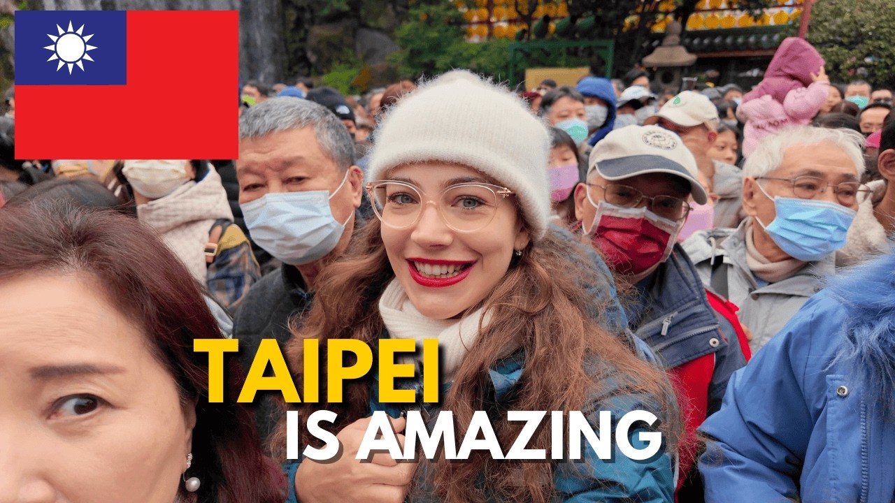 This is How Taiwan Celebrates 🇹🇼 Lunar New Year in Taipei 🧧 - YouTube
