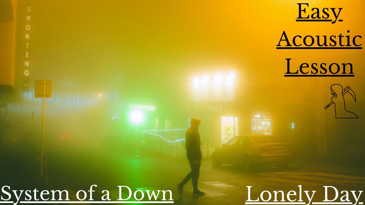Acoustic Lesson - System of a Down : Lonely Day - CGCFAD Guitar - YouTube
