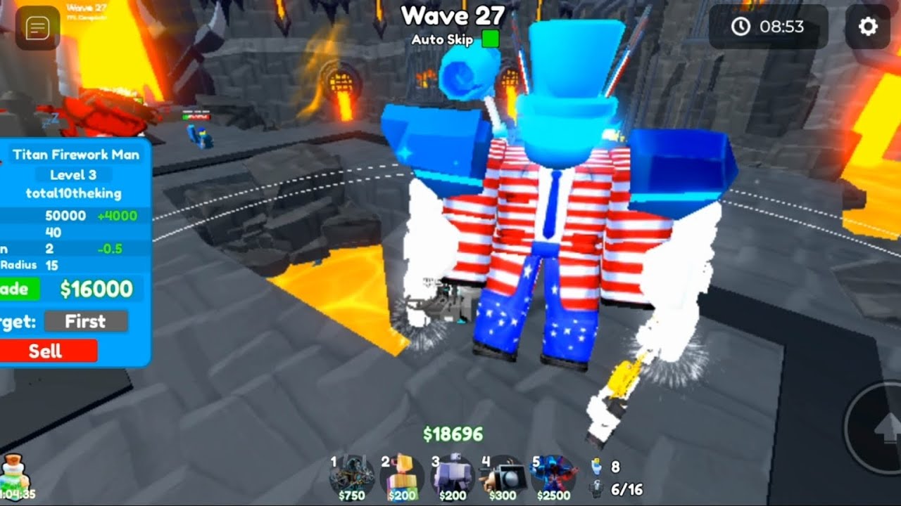 Showcase Titan Firework man 🔥🔥🔥0.05% -Toilet tower defence - YouTube