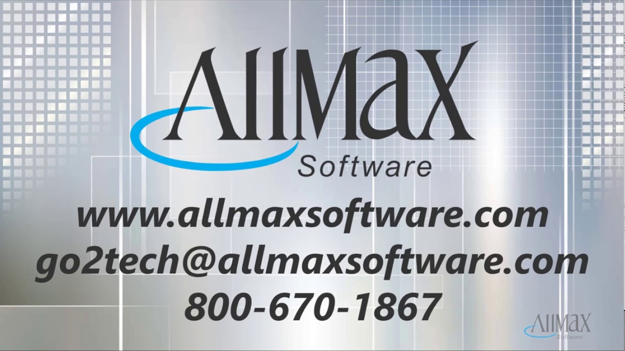 Tech Tip - Tour the New AllMax Software Website - YouTube