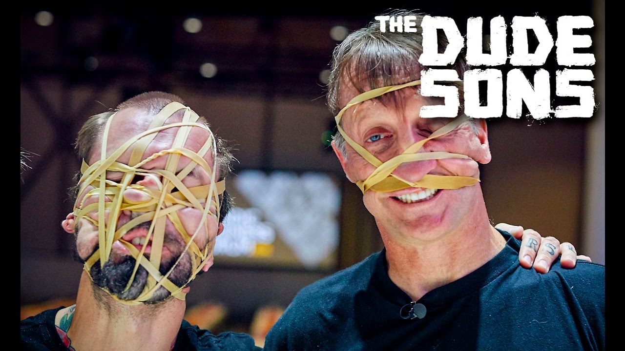 Skate Challenge With TONY HAWK! - The Dudesons - YouTube