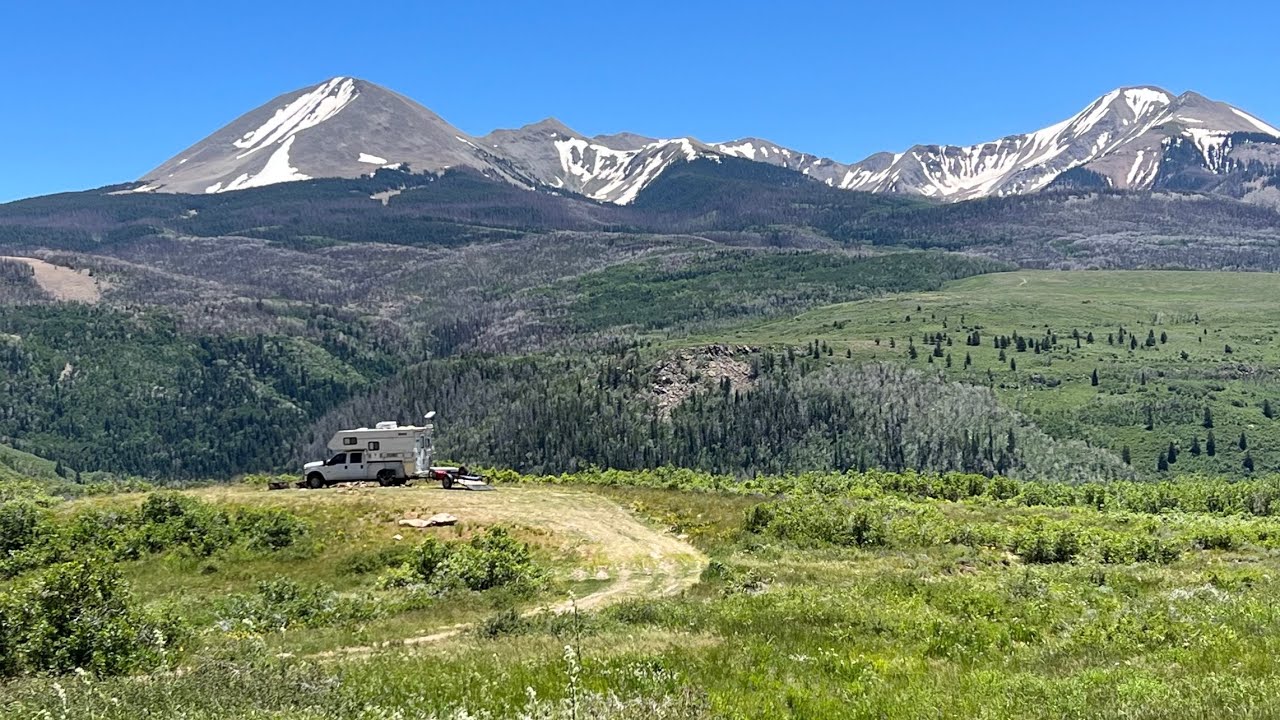 Manti La Sal National Forest - Warner Lake - Dispersed Camping ...