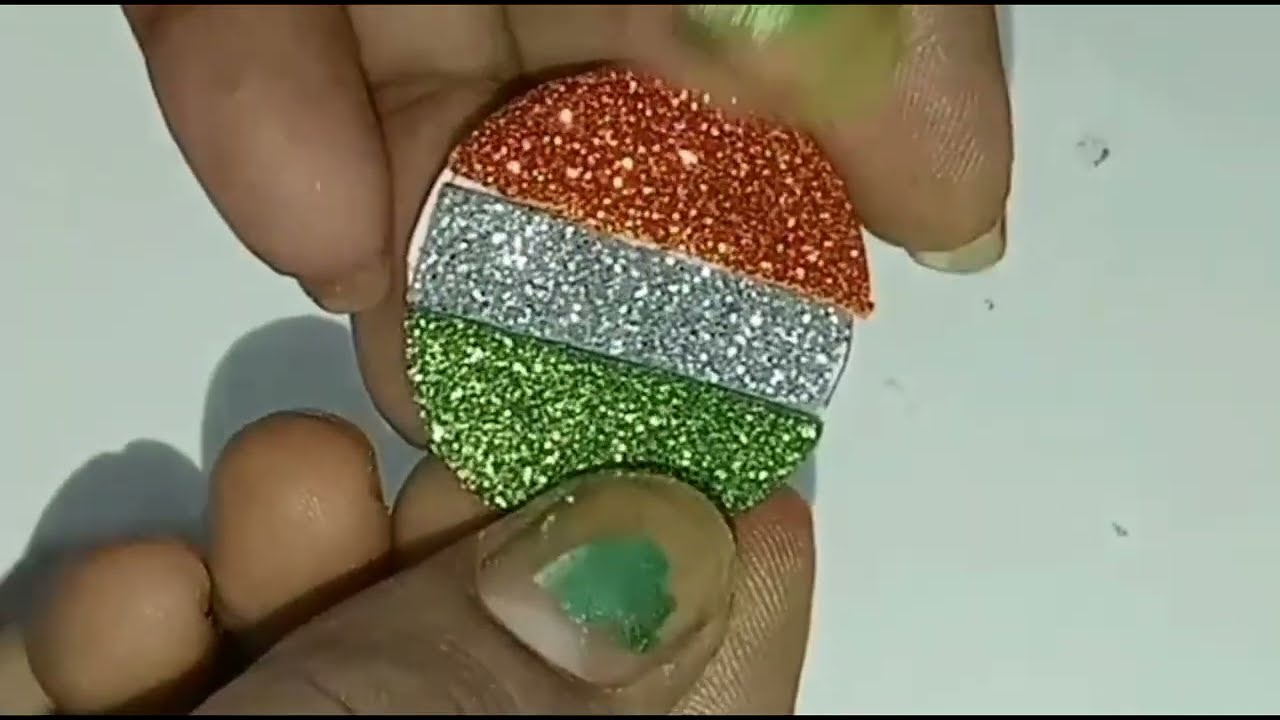 Tricolour Hand Band / Independents Day Special Craft Ideas / Diy Hand ...
