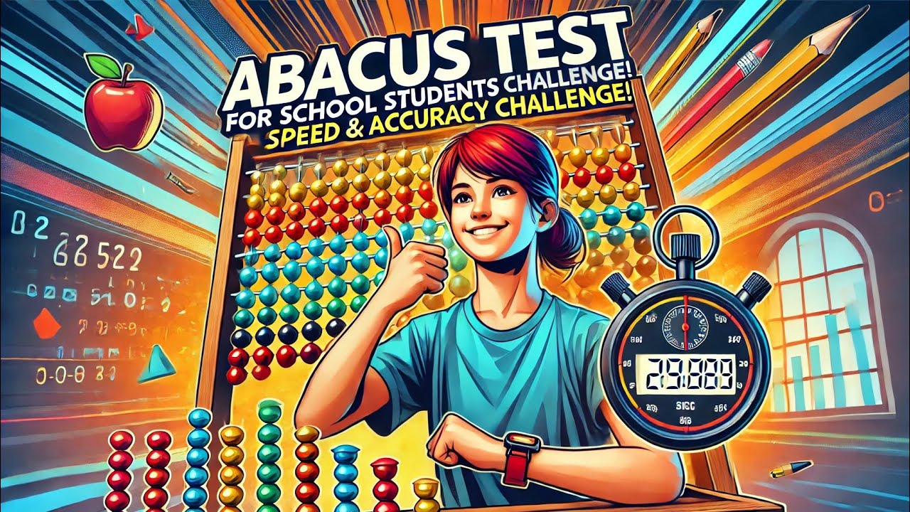 Abacus Test for School Students | Speed & Accuracy Challenge! SAKSHAM ...