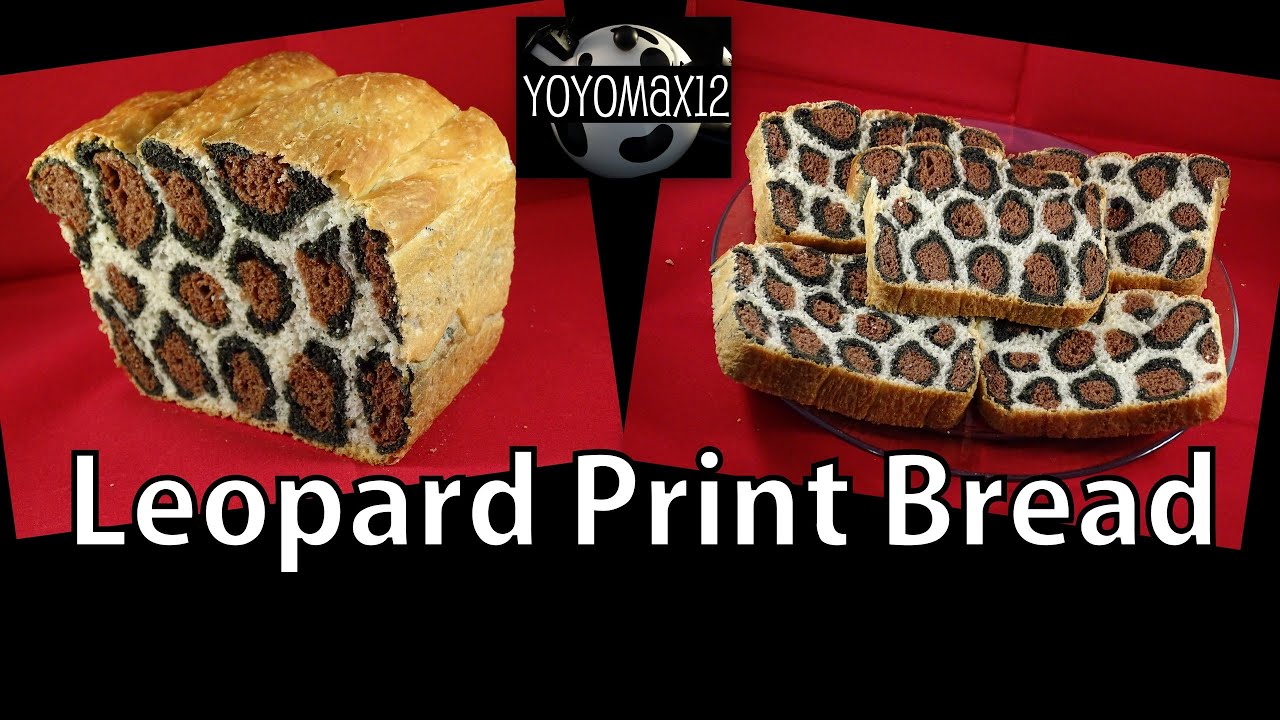 How to Make Leopard Print Bread - with yoyomax12 - YouTube