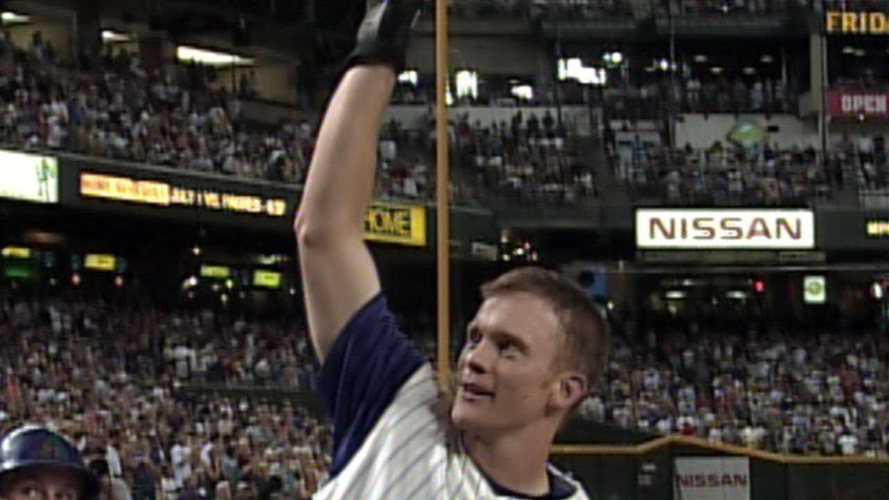 Andy Green's first home run in the Majors - YouTube