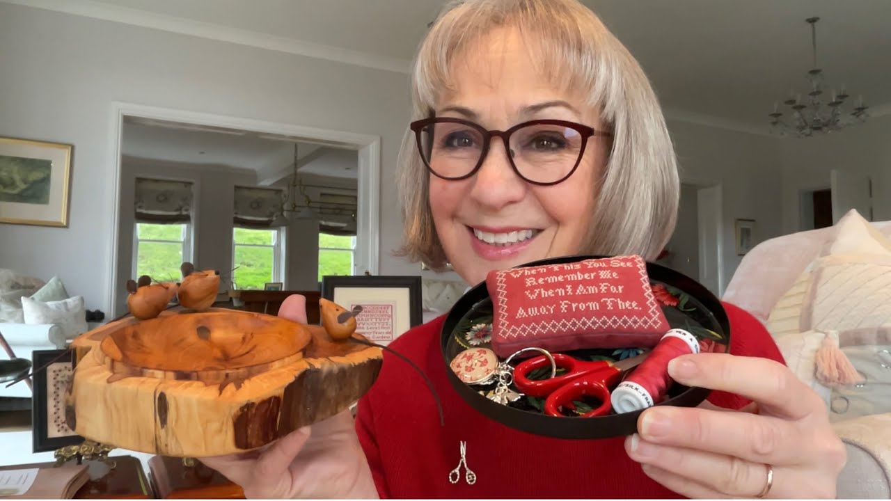 Flosstube #300~ Edith's samplers and new needlework goodies - YouTube