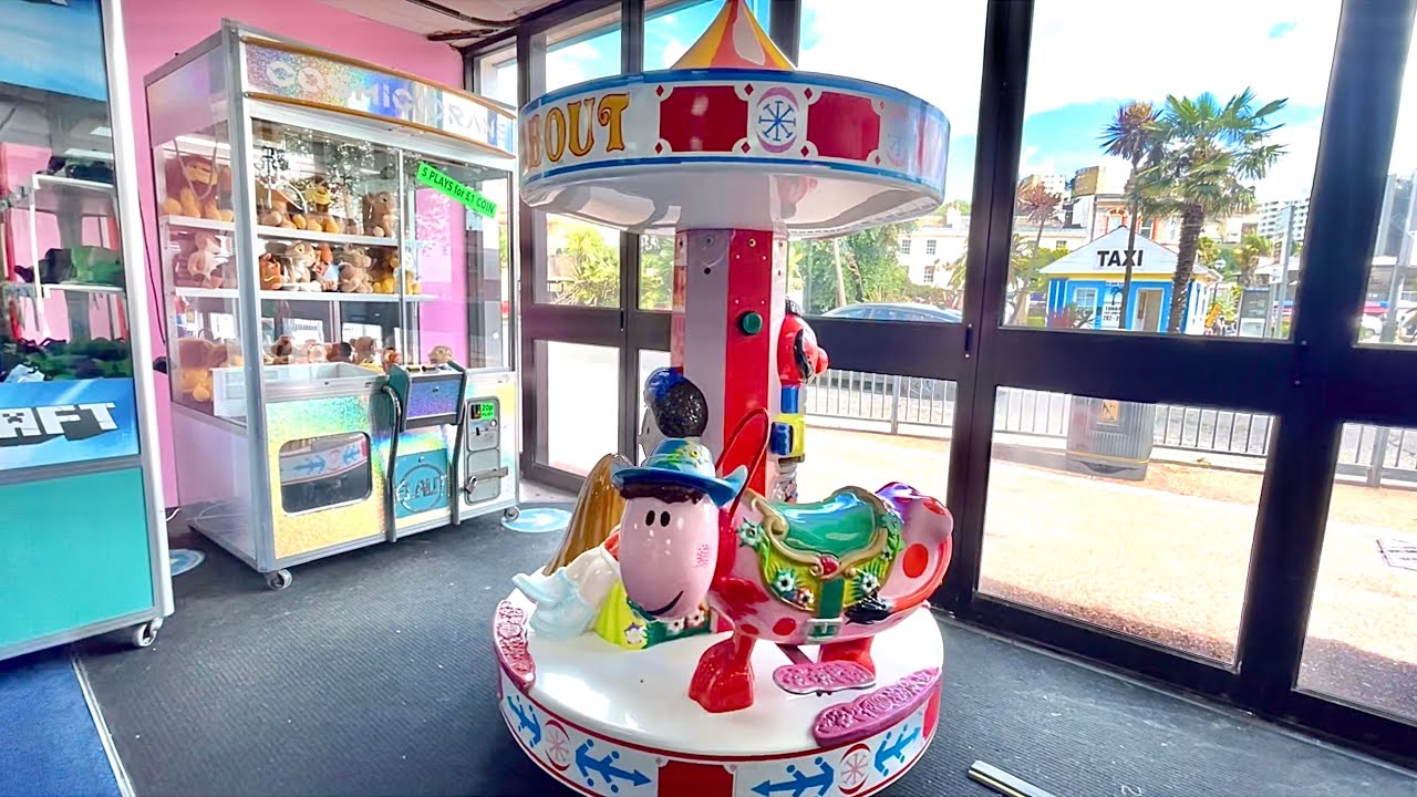 Bafco The Magic Roundabout Coin Operated Kiddie Ride - YouTube
