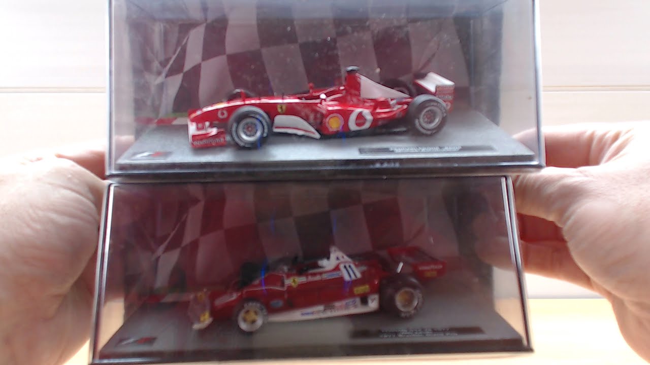 formula 1, the car collection..... the review 1-6 - YouTube