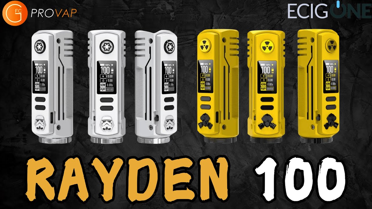 Rayden 100 Limited Edition | BD Vape - YouTube