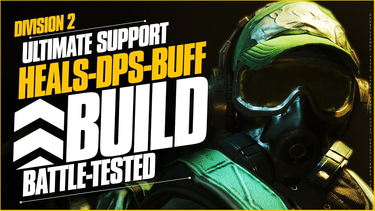 ULTIMATE SUPPORT BUILD - High Heals, Damage, Debuff, Buff & Carry ...