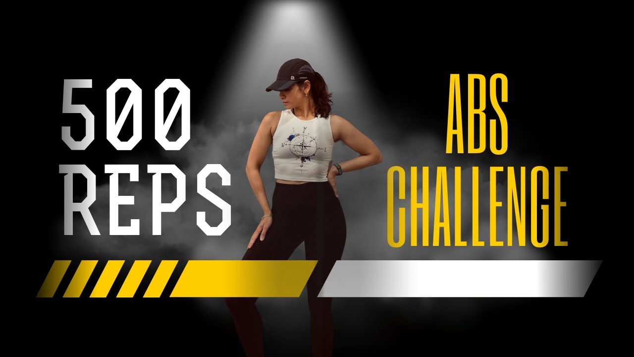 🔥 500 Rep ABS Challenge Follow Along | Extreme Core Workout I No ...