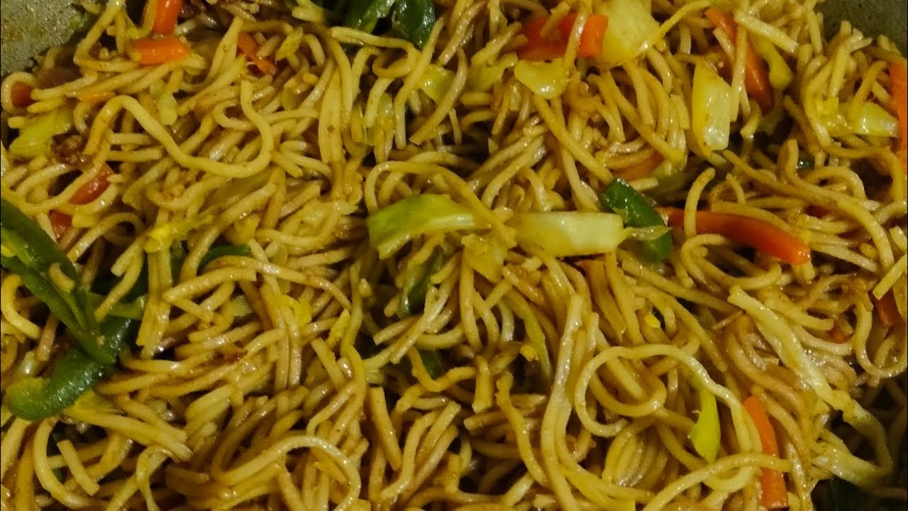 Veg chaumin recipe #### - YouTube