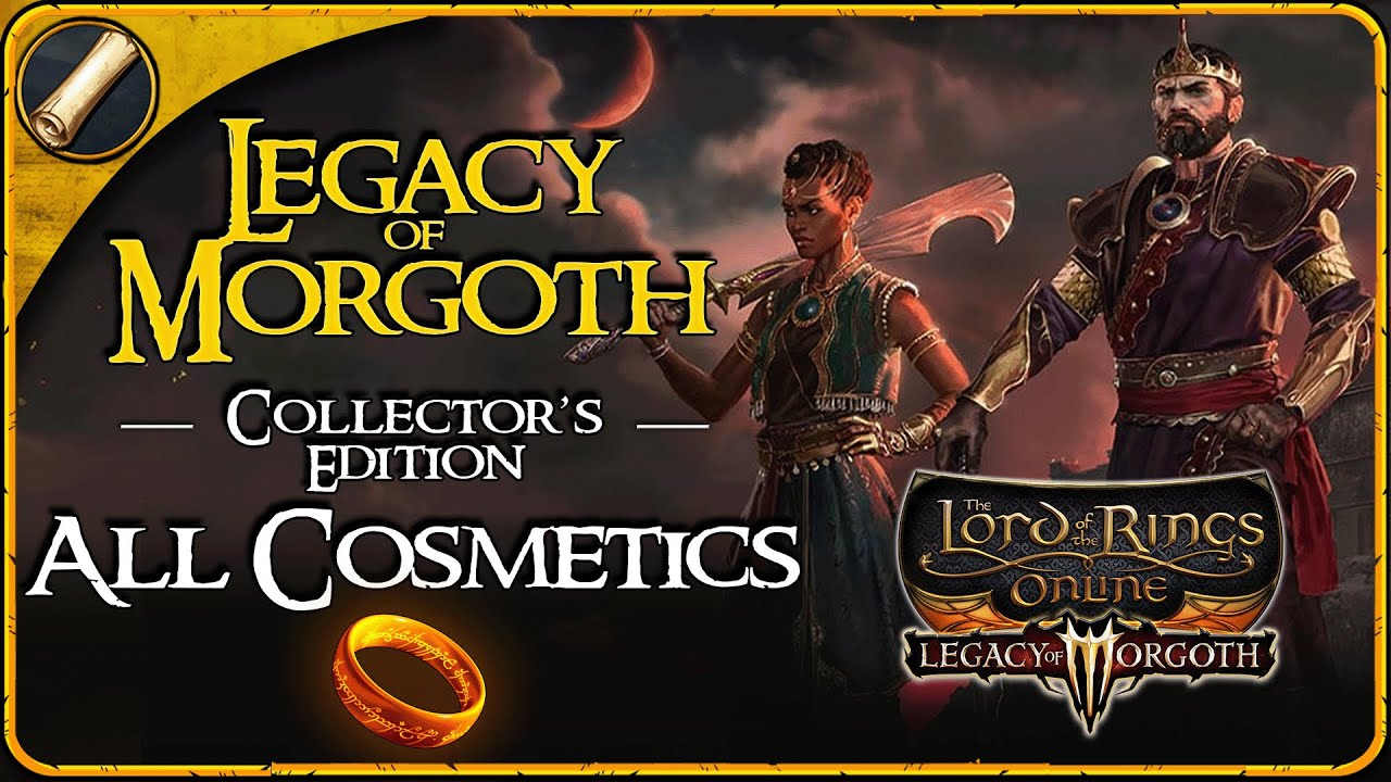 LOTRO Legacy of Morgoth Collector's Edition Cosmetic Items - YouTube