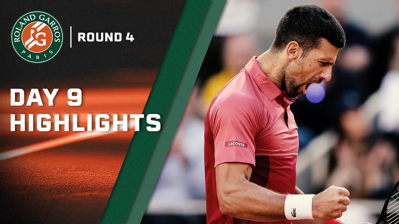 French Open fourth round: Highlights from Day 9 | NBC Sports - YouTube