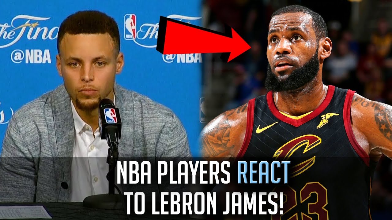 NBA Players REACT To LeBron James' 8th STRAIGHT FINALS! - YouTube