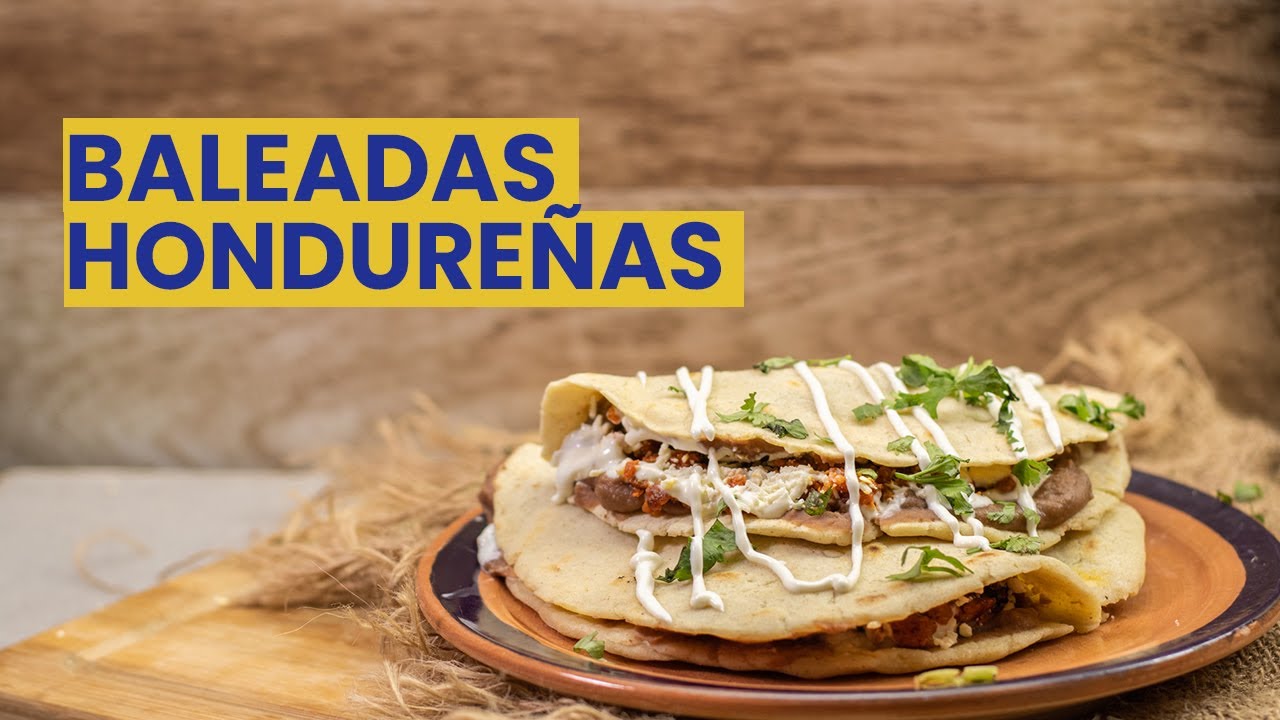 Preparemos unas baleadas hondureña l Rio Grande Foods l - YouTube