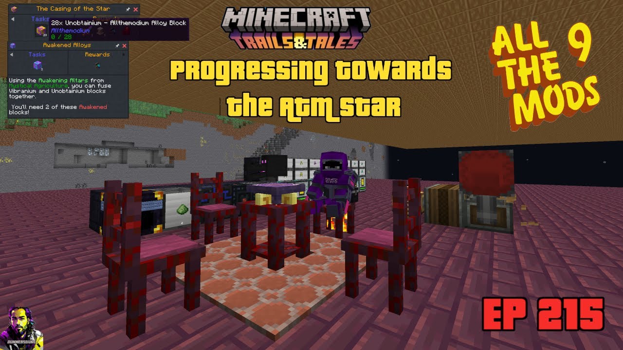 All the Mods 9 EP 215: Progression to the ATM Star - All the Modium ...