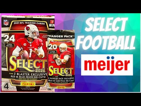2021 Panini Select Football Blaster Box & Hanger Packs - YouTube