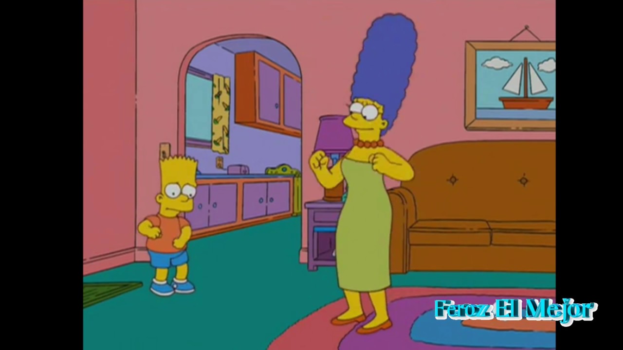 Los Simpsons | Castellano | Yo bailare hip hop contigo cariño - YouTube