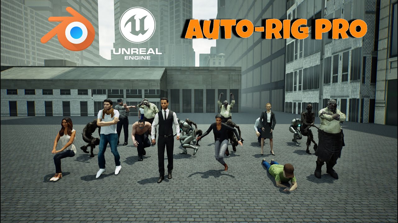 Rig Random Skeleton Mesh to Quin Skeleton in Unreal Engine 5 - Chuyển ...