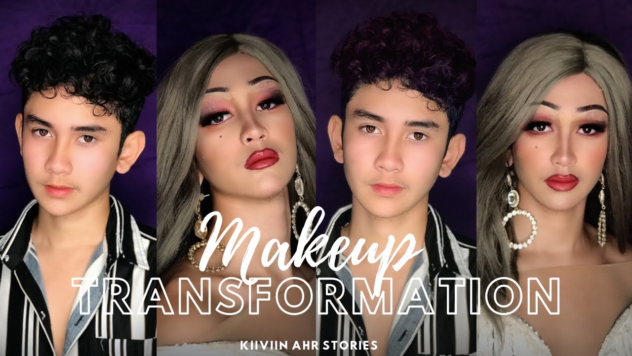 Boy to Girl Makeup Transformation -Power of Makeup - YouTube
