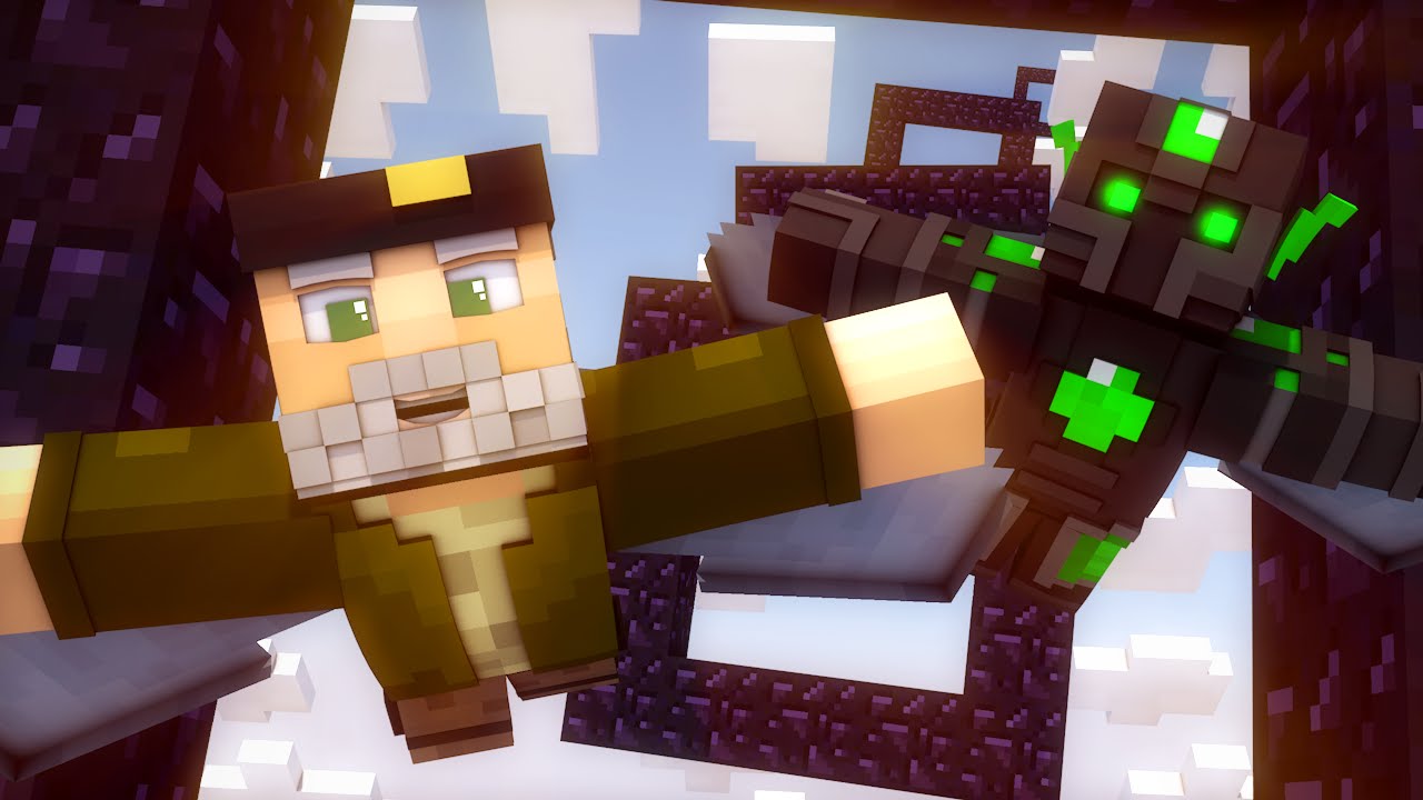 CARRERA VOLADORA!! Carrera Épica | Minecraft Race Map - YouTube