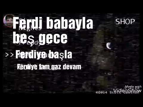 Fnafı türkler yapsaydı (%100 yerli)