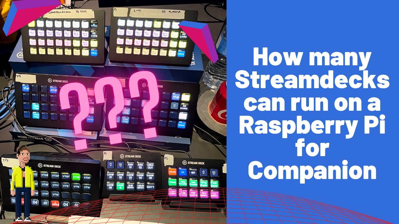 How many Streamdecks can you run on a Raspberry Pi with Companion - YouTube