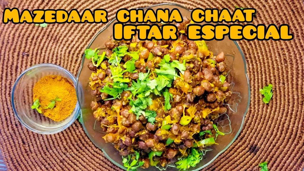 chana chaat | delicious chickpeas chaat | tea time snack recipe #recipe ...