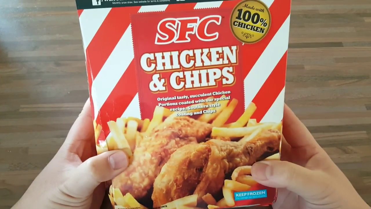 That guy's review of frozen SFC bucket. - YouTube