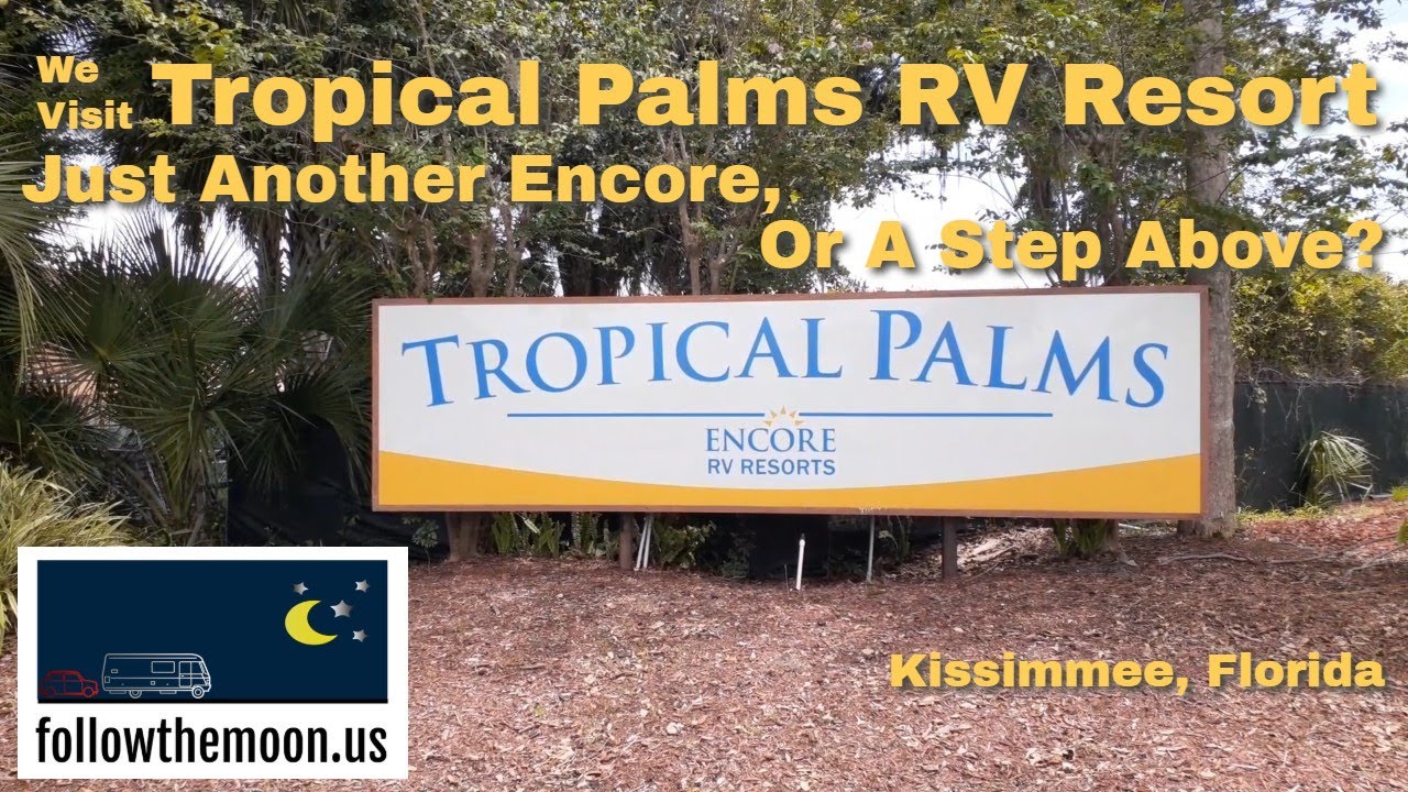 Tropical Palms RV Resort in Kissimmee Florida - YouTube