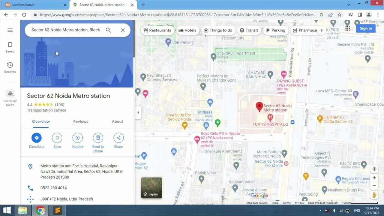 How to use google map in website using iframe || How to embed google map - YouTube