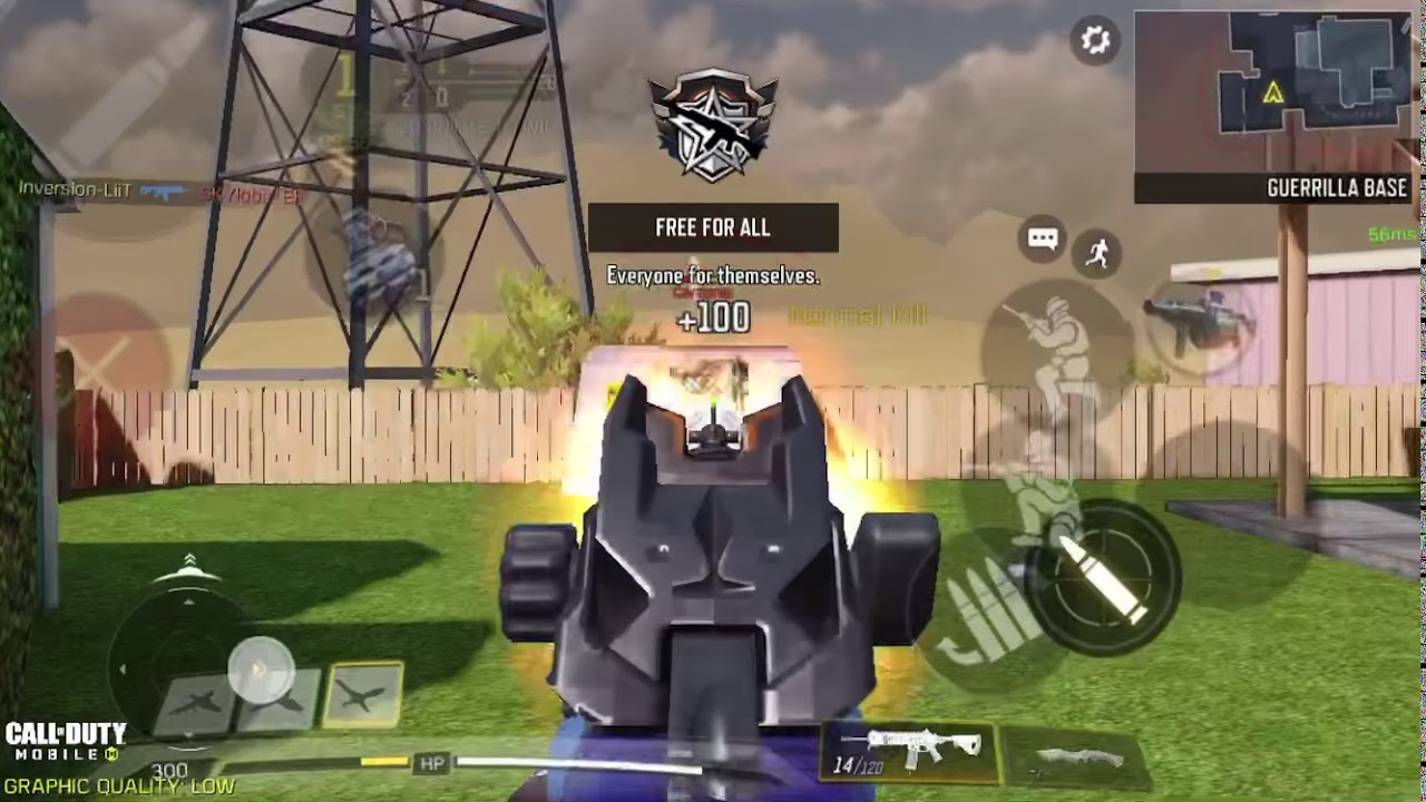 Cod mobile cracked player - YouTube
