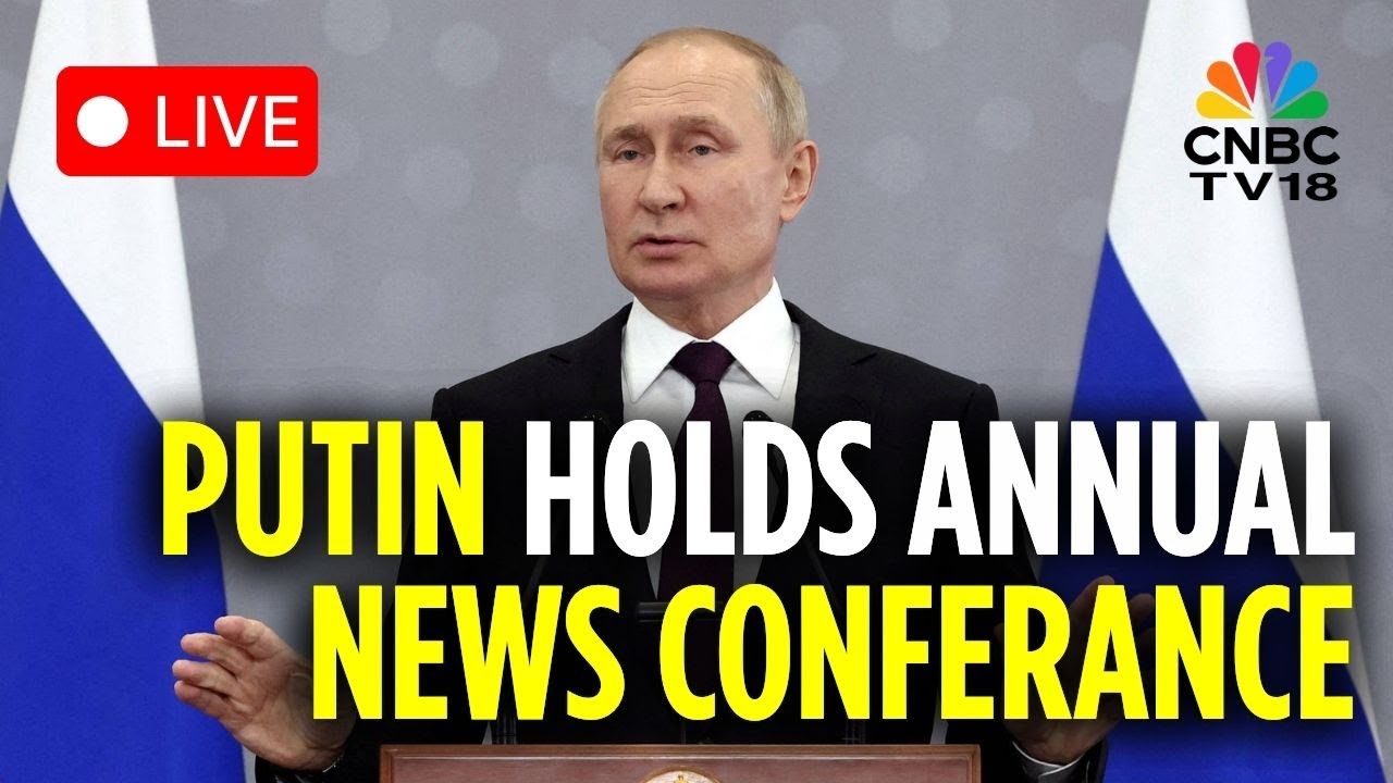 Russian President Vladimir Putin holds annual end of year televised ...