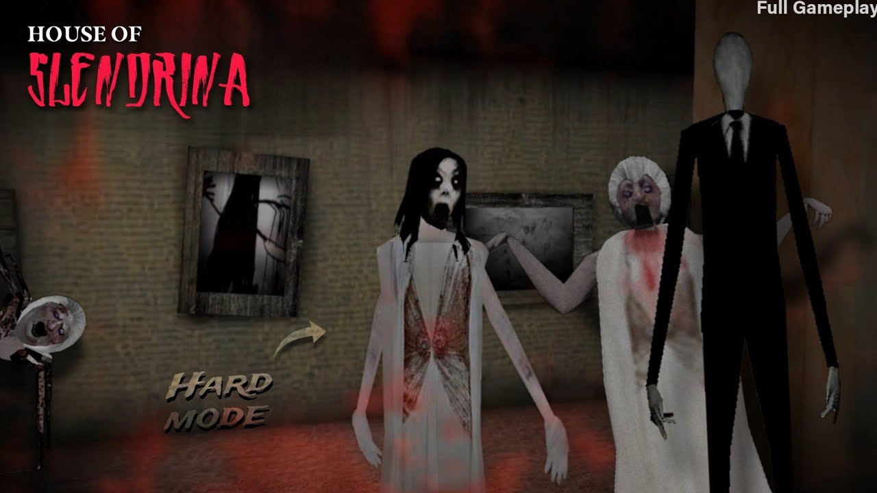 House of Slendrina, Hard Mode Full Gameplay (Version 1.5) - YouTube