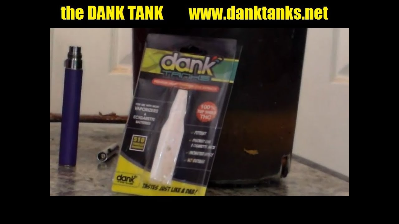 DankTank Review - portable wax dab vaporizer cartridge - YouTube
