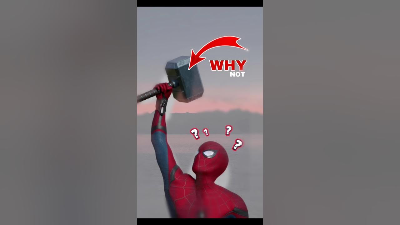 Can Spider-Man lift Mjolnir? || #shorts - YouTube