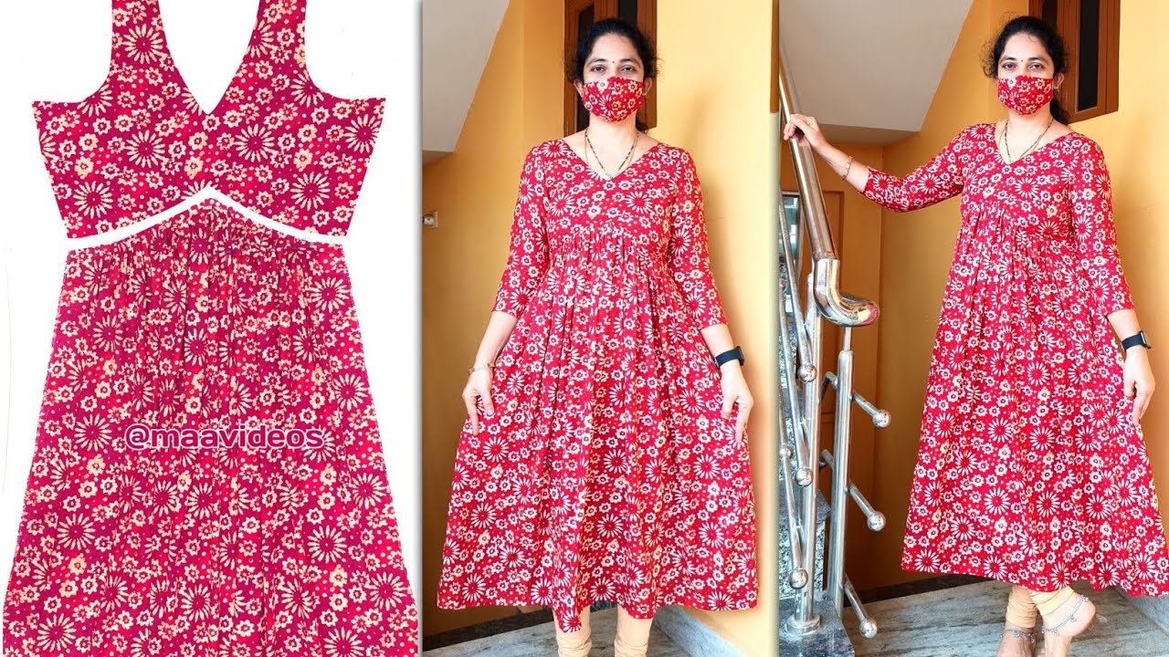 Alia cut kurti cutting & stitching / Alia style kurti / Trending alia ...