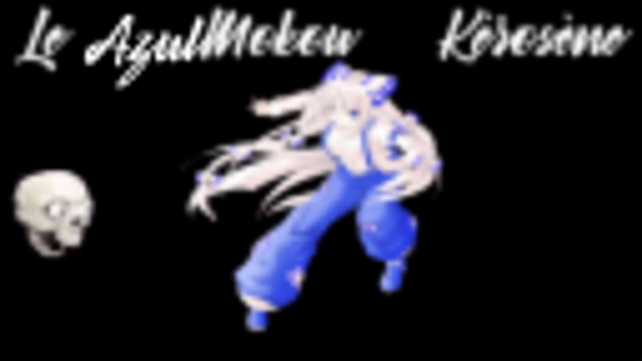 blue mokou - YouTube