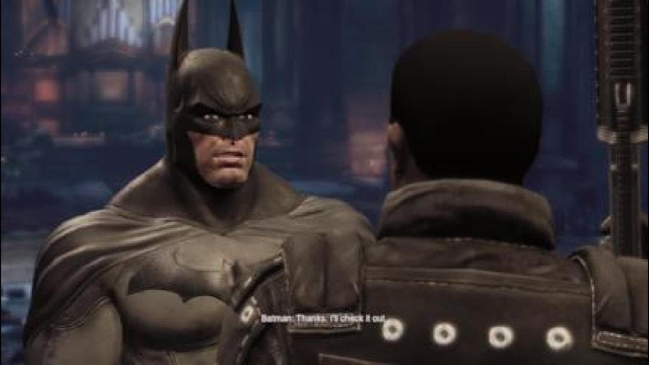 Batman asks Aaron Cash on Protocol 10 | Batman: Arkham City - YouTube