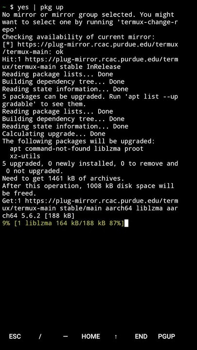 Termux Commands | Update and Upgrade your Termux Using This Simple Command #cybersecurity #kali ...