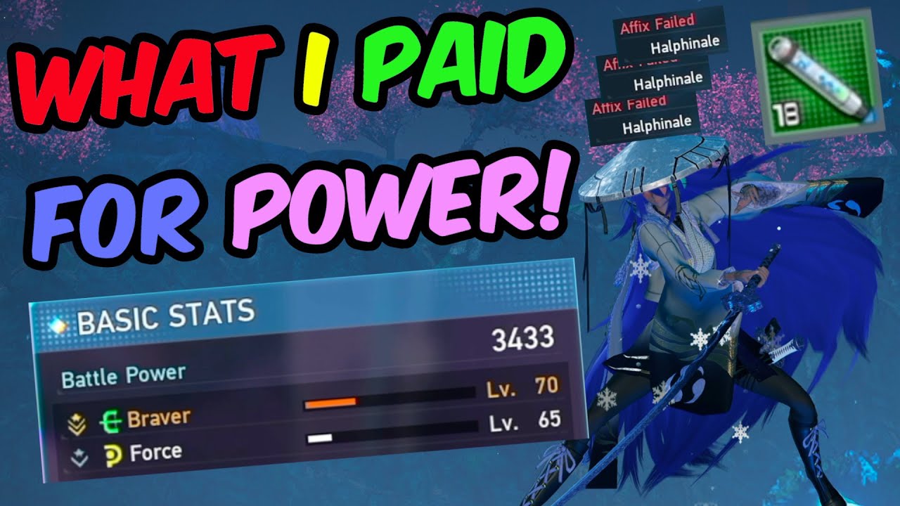 [PSO2:NGS] I am Powerful Now... But at What Cost? - YouTube