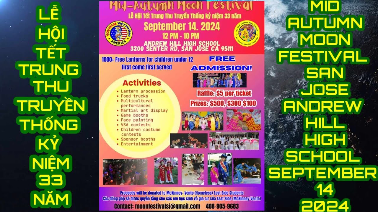TẾT TRUNG THU TRUYỀN THỐNG 33 NĂM- SAN JOSE- SEPTEMBER. 14, 2024 - YouTube