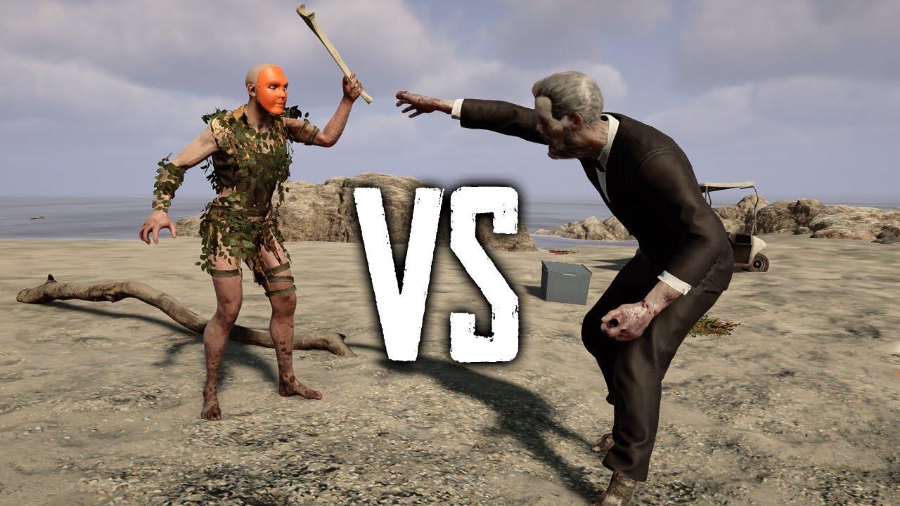 Orange Masked Cannibal VS Mutants who will win? - Sons Of The Forest ...