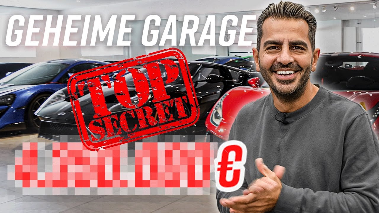 Geheime Supercar Garage! 💰🔒| Hamid Mossadegh - YouTube