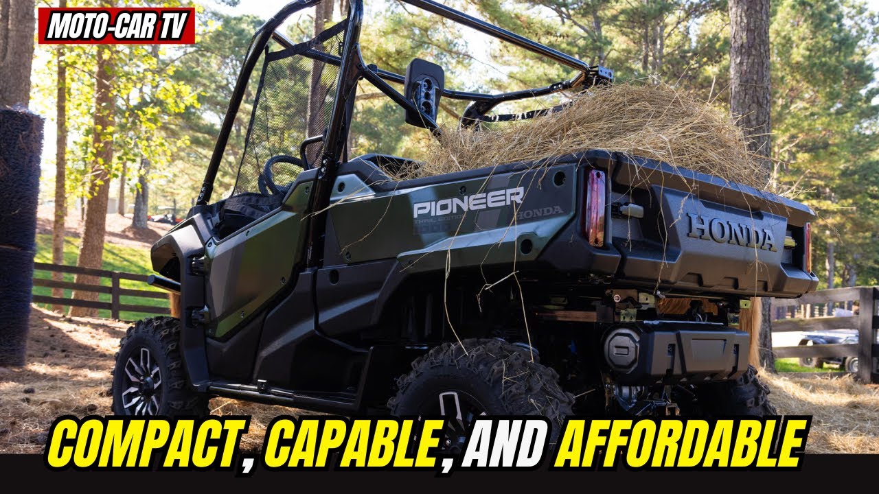Honda Pioneer: The ULTIMATE Workhorse UTV? - YouTube