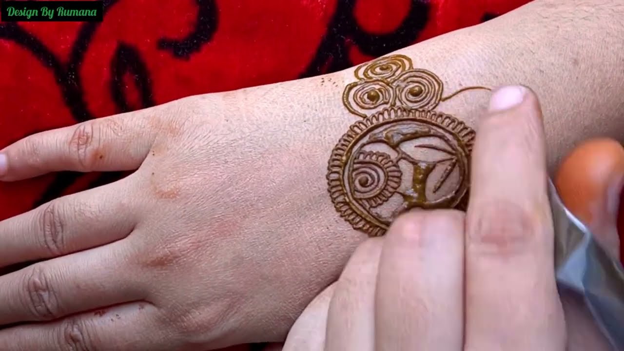 New Back Hand Beautiful Stylish Mehndi Design | Mehndi Design For Back ...