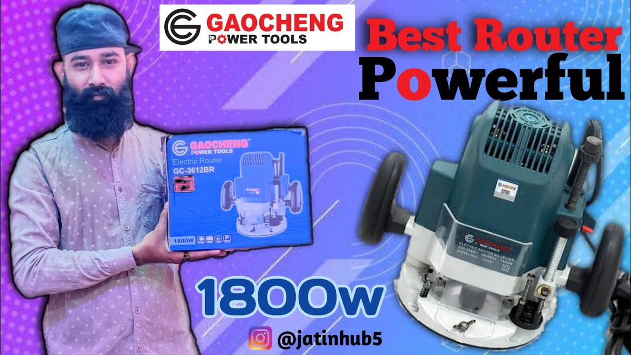 Gaocheng Router Machine 1800w | Gaocheng Router GC-3612BR | Router ...