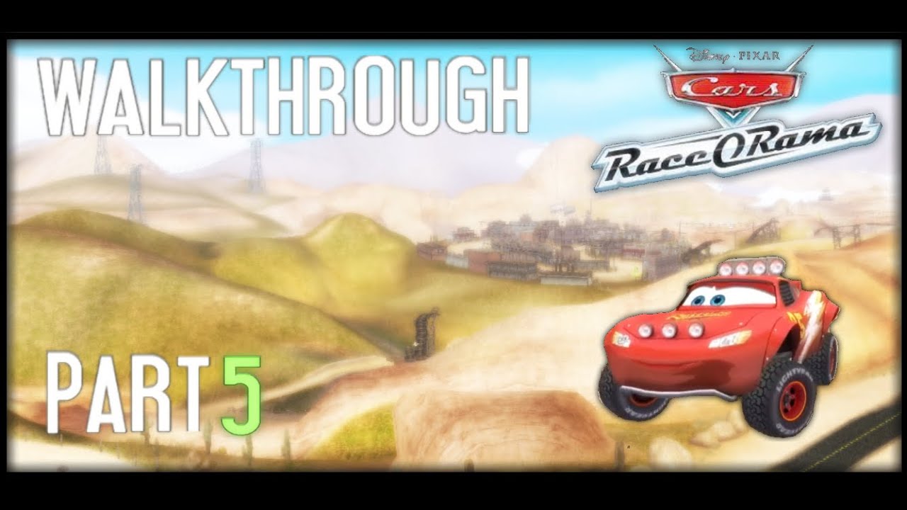 Cars Race O Rama Wii Walkthrough Part 5 : Autovia Races : - YouTube